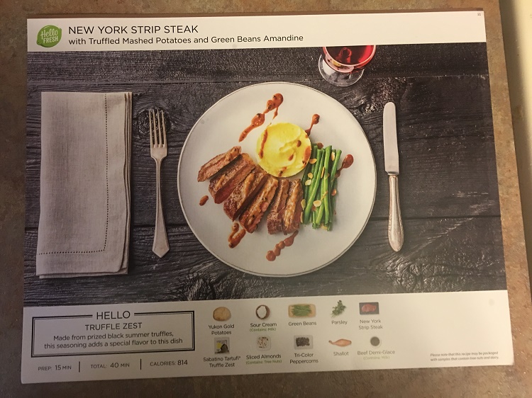 steak recipe card | Crabby Housewife